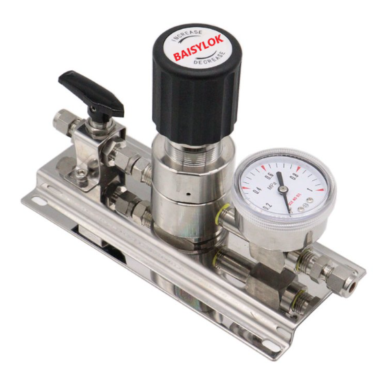 Stainless steel terminal control pressure reducing valve | BAISYLOK