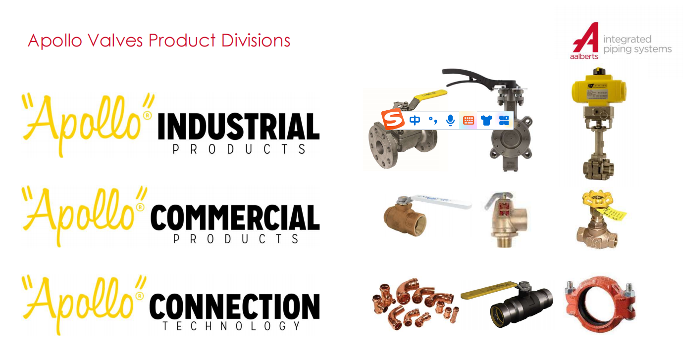 Introduction to Apollo Industrial Products - 美国Apollo阀门中国区总代理